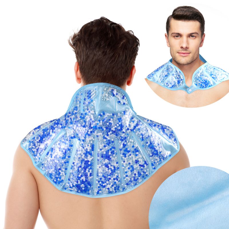 Wholesale Large Gel Beads Ice Pack & Microwavable Heating Pad for Neck ...